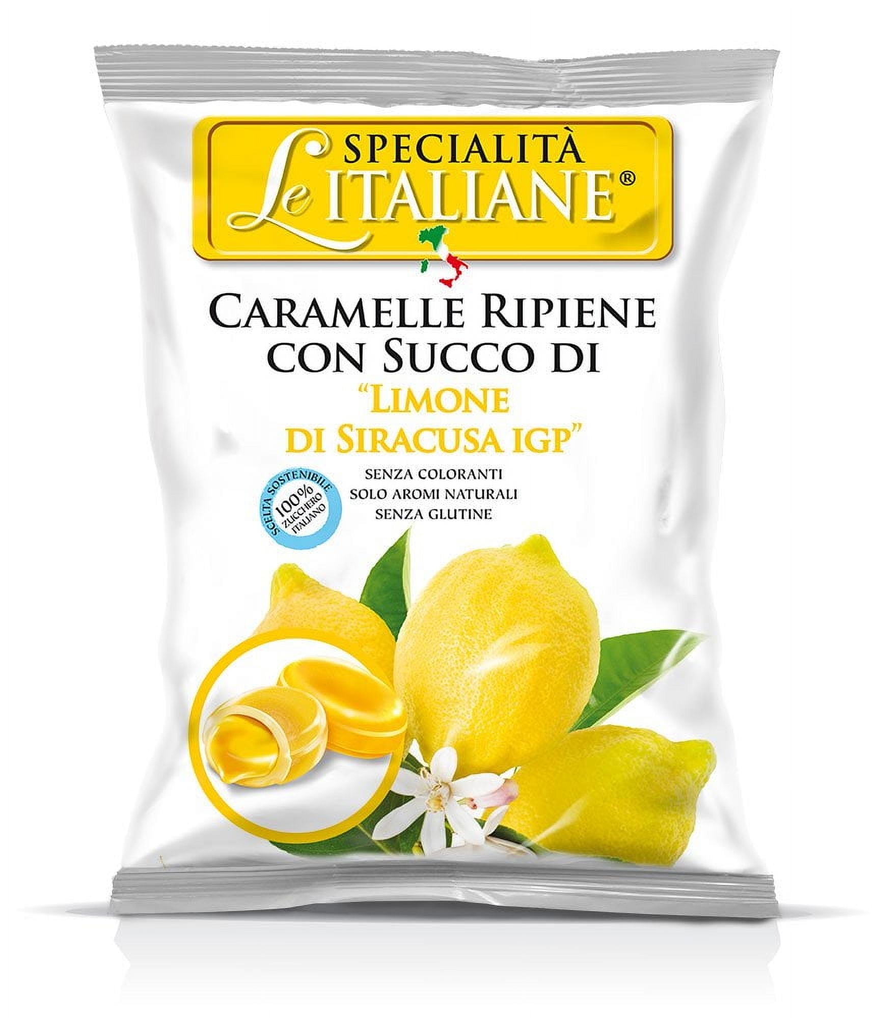 Serra Le Italiane, Italian Natural Hard Candy Filled With Lemon From ...