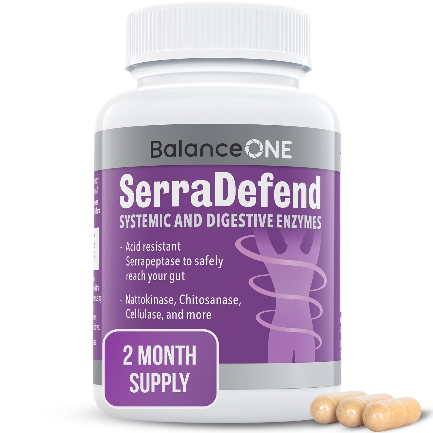 Balance ONE Biofilm Defense with Proteolytic & Digestive Enzymes ...