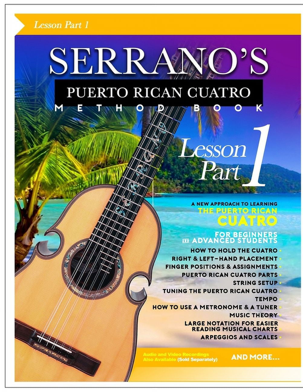 Serrano's Puerto Rican Cuatro Method Boo SERRANO'S Puerto Rican Cuatro ...
