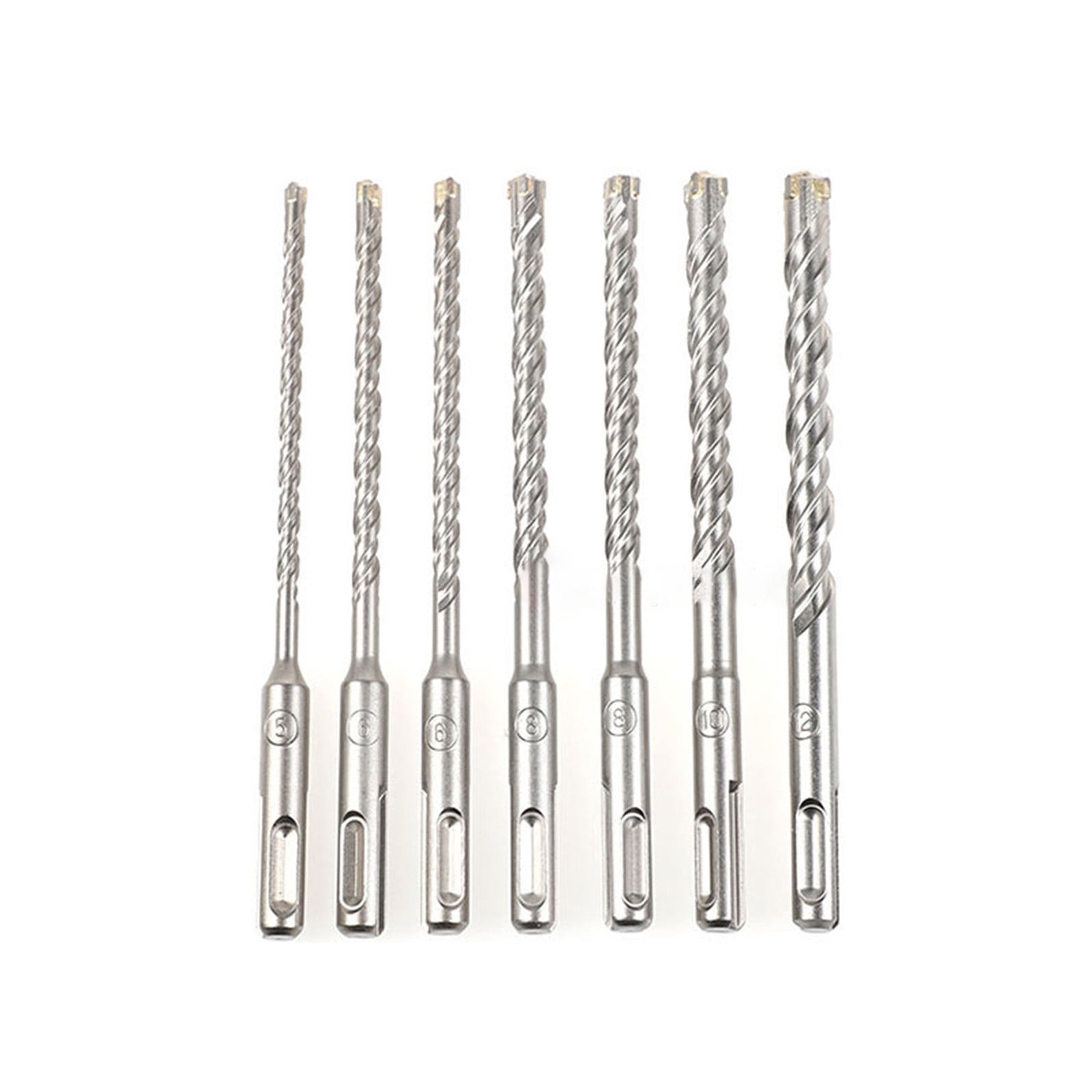Serrated Drill Bit Four-Edged Hexagonal Shank Drill Bit Drilling Tool ...