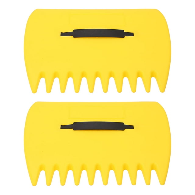 Serrated Fall Leaf Grabbers - 2PCS Hand Rake Claws for Efficient ...