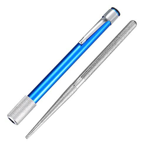 Serrated Knife Sharpener, Pocket Knife Sharpener with Retractable ...