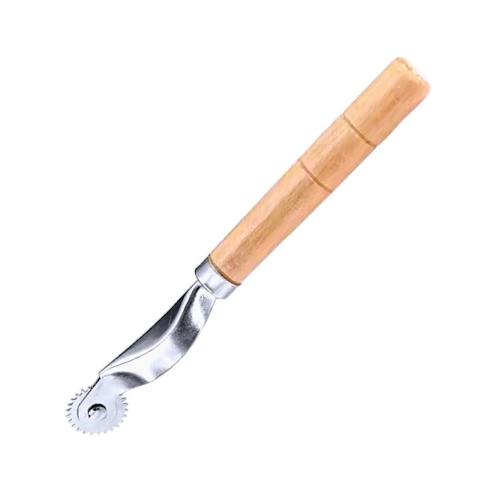 Serrated Tracing Wheel, Leather Fabric Craft Tool Wooden and Composite ...