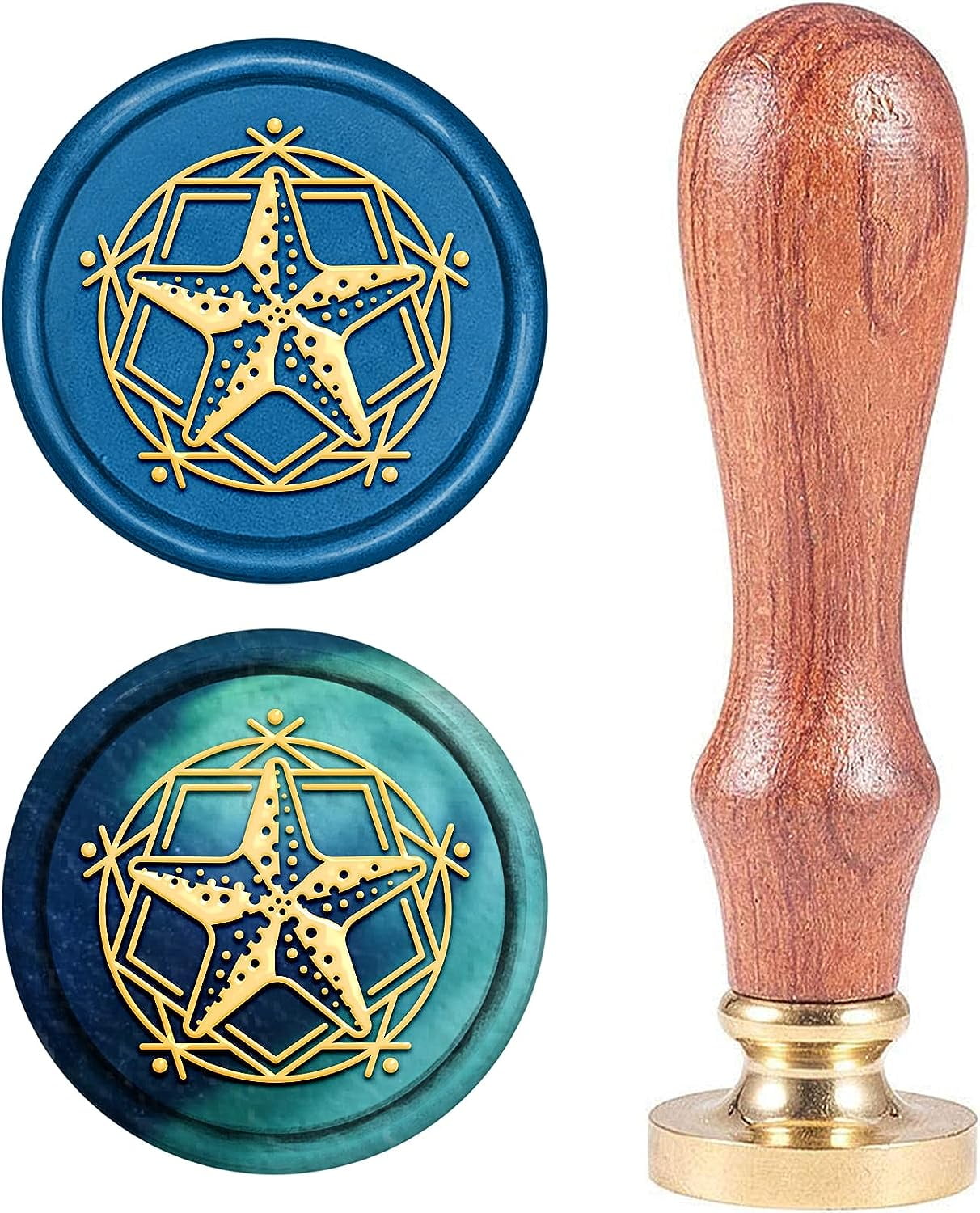 Sert Knot Wax Seal Stamp Copper 25mm Vintage Detachable Sealing Stamp ...