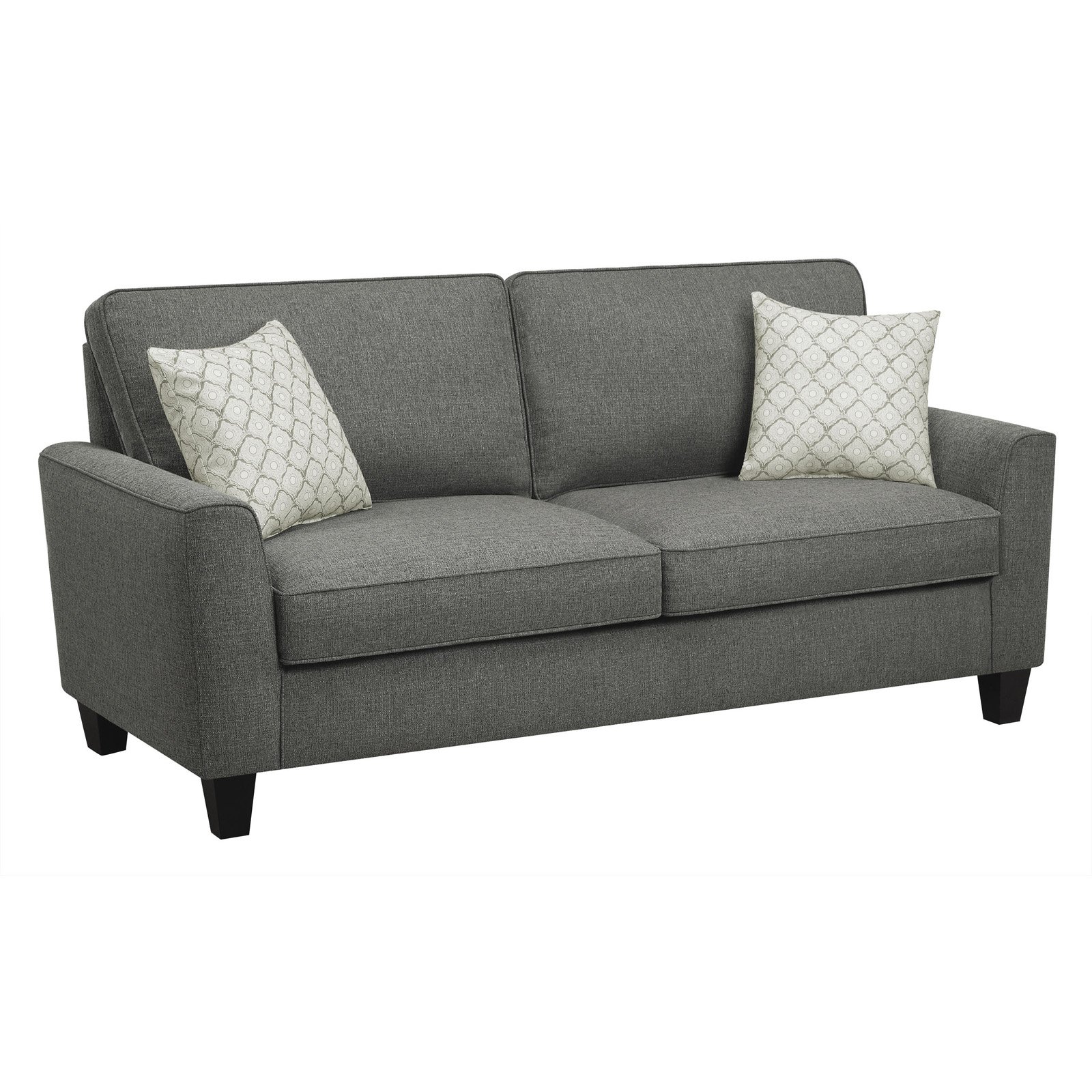 Serta Astoria 73" Sofa in Dark Gray - Walmart.com