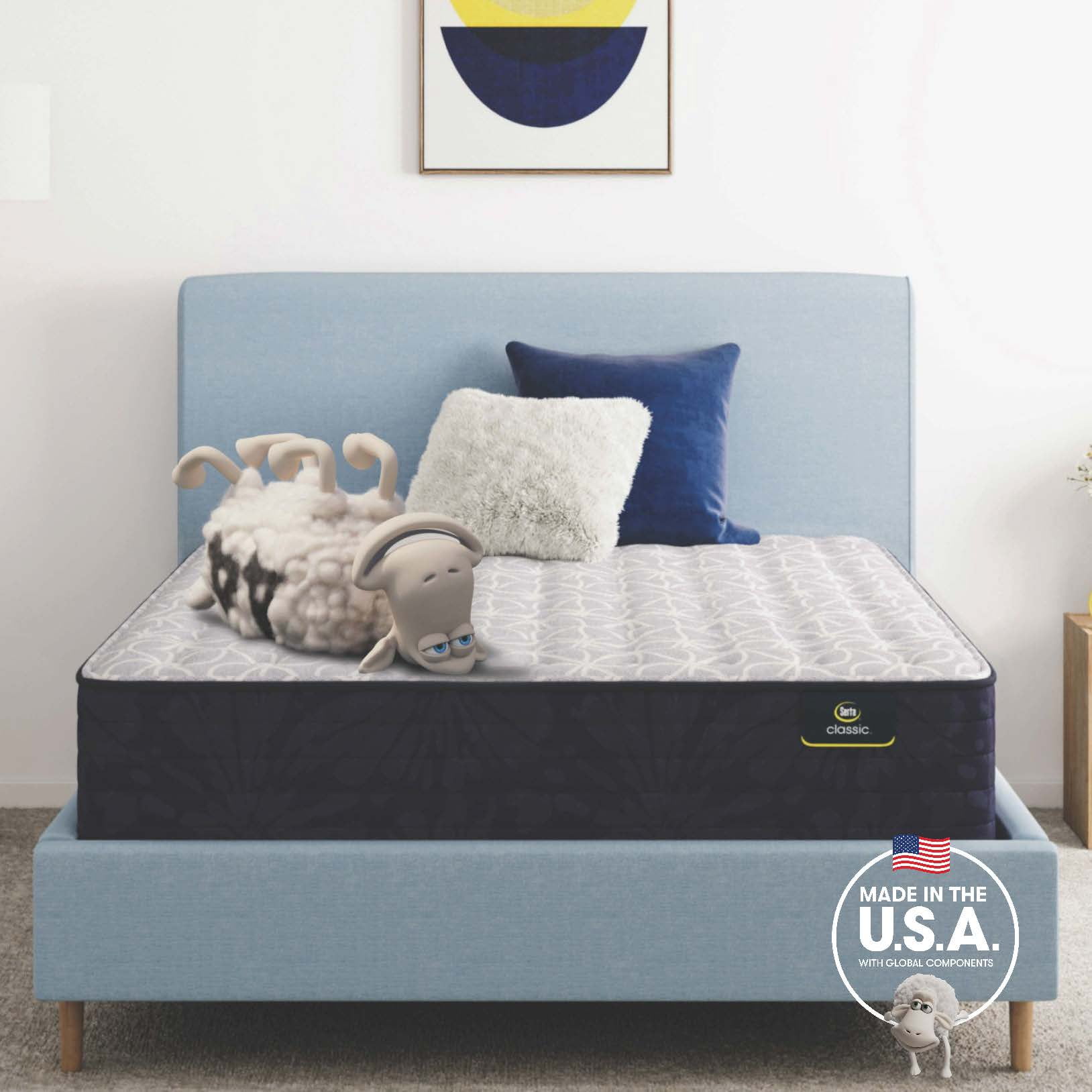 Serta Classic Clarks Hill Elite Ltd 13" Firm Tight Top King Innerspring ...
