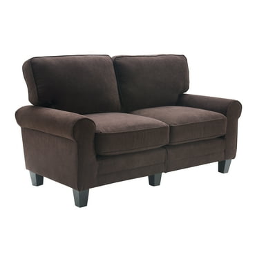 Sobaniilo 63 '' Small Modern Loveseat, Mid-Century Fabric 2-Seat Love ...