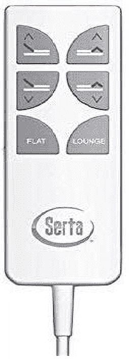 Serta Motion Essentials 2 Replacement Remote for Adjustable Beds ...