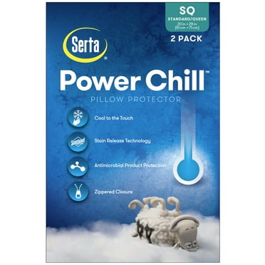 Serta Cooling Gel Memory Foam Bed Pillow, Set of 2 - Walmart.com