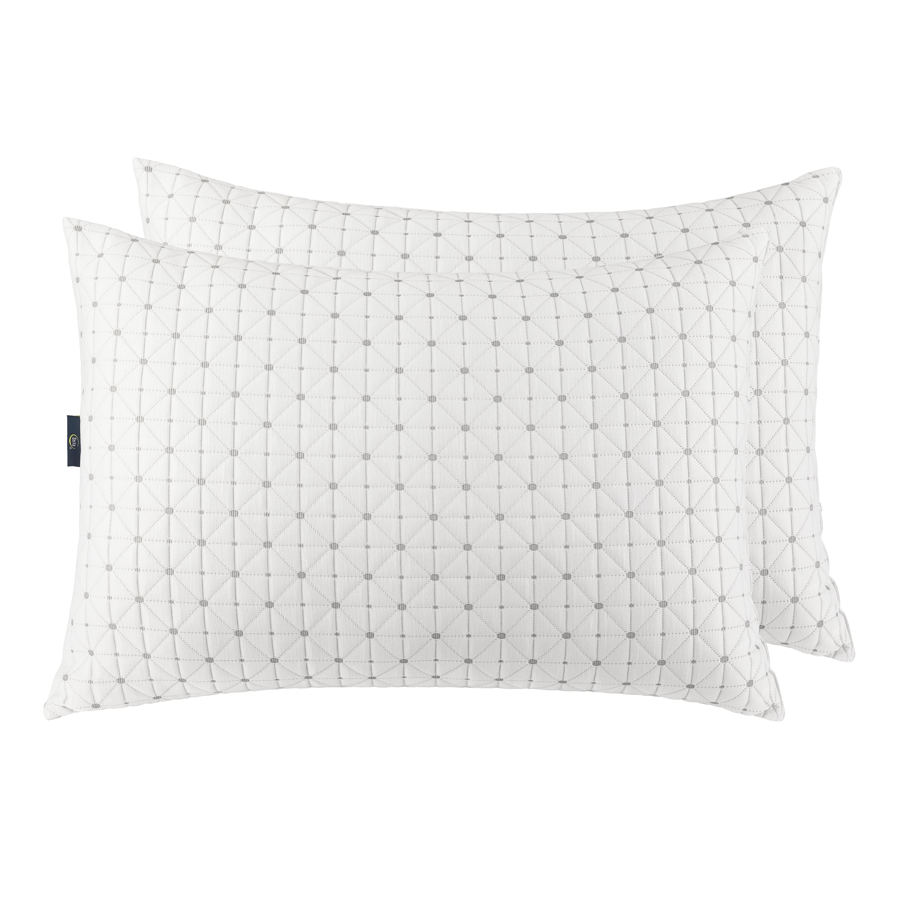 Serta Sertapedic Charcool Standard/Queen Bed Pillow - Antimicrobial ...