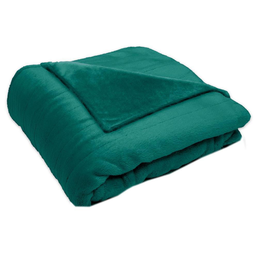 Serta Silky Plush Electric Heated Warming Throw Blanket - Cozy Adult ...