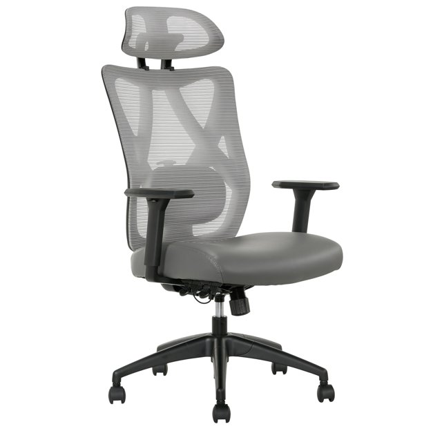 Serta SitTrue Ridgefield Task Chair, Ergonomic, High-Back, Mesh/Vegan ...
