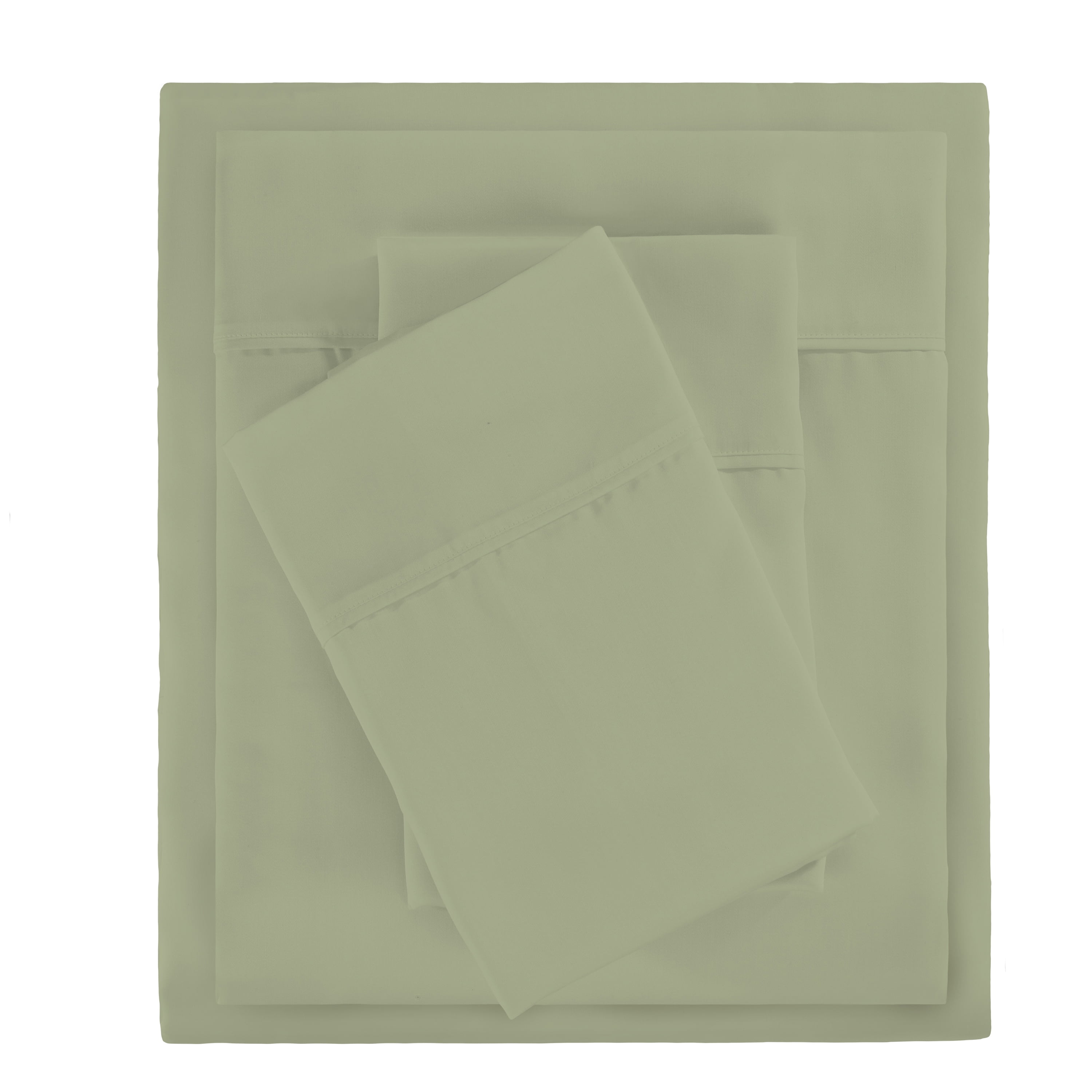 Serta So Natural 6-Piece 300 Thread Count Desert Sage Sheet Set, King ...