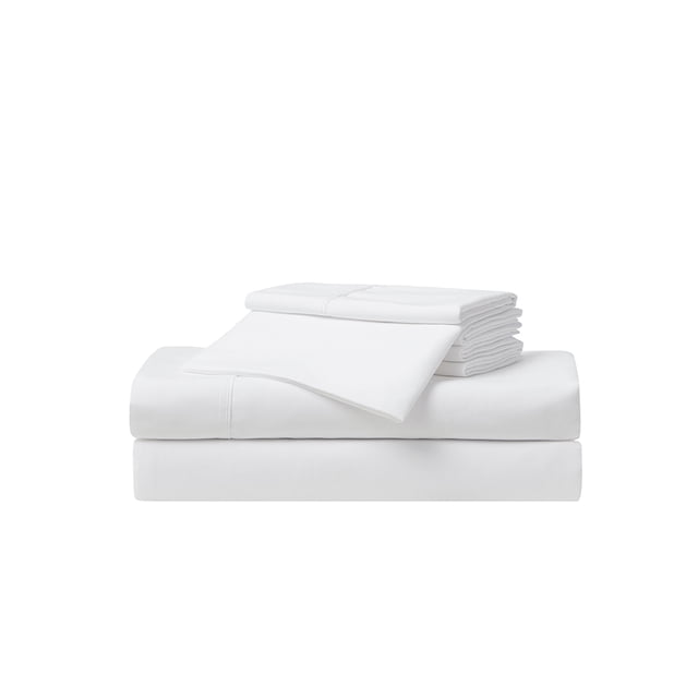 Serta So Soft 4-Piece White Sheet Set, King - Walmart.com