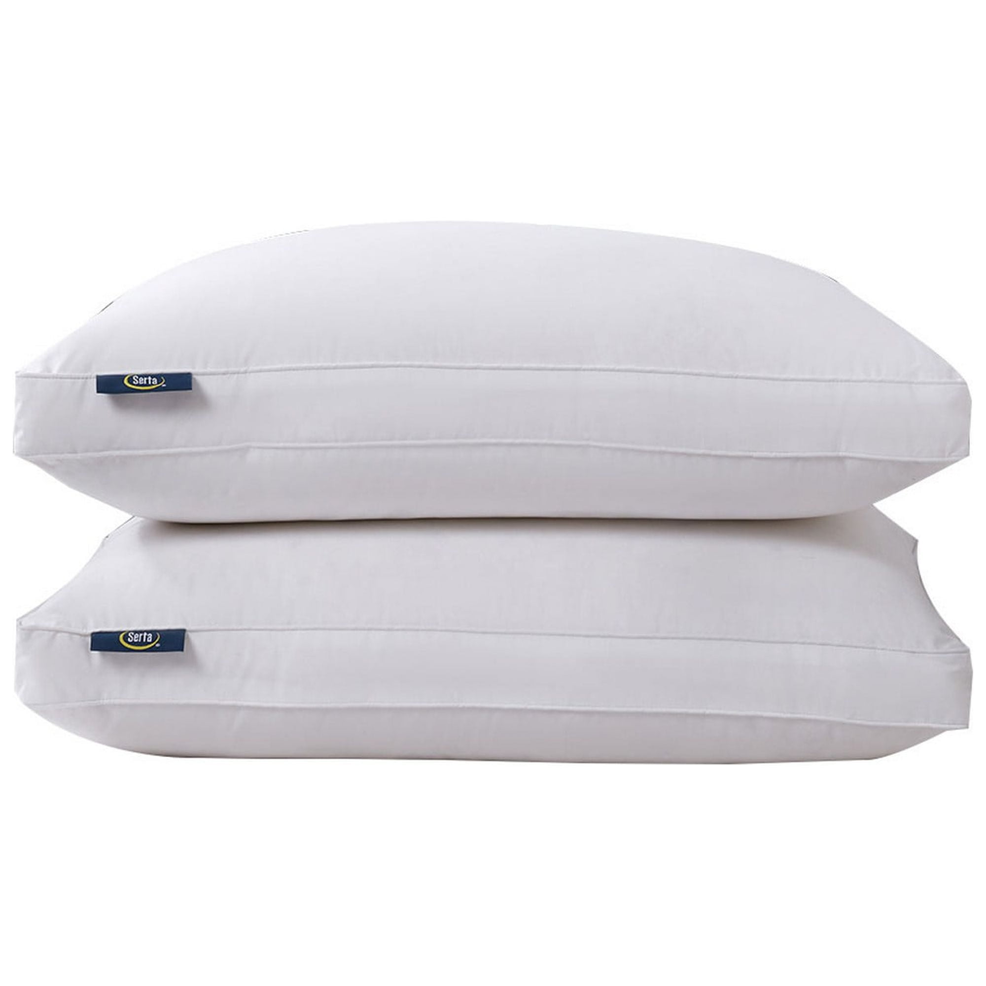 Serta TENCEL™ Lyocell and Cotton Blend European Down Medium Firm Pillow ...
