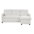Serta Warren Modern Sectional Sofa, Cream Fabric - Walmart.com