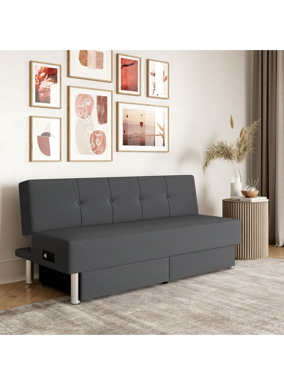 Black Futons in Futons - Walmart.com