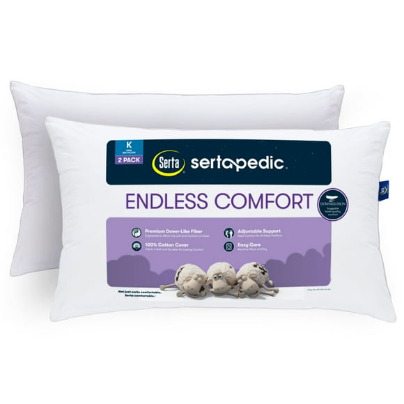 Serta Pillows in Bed Pillows - Walmart.com