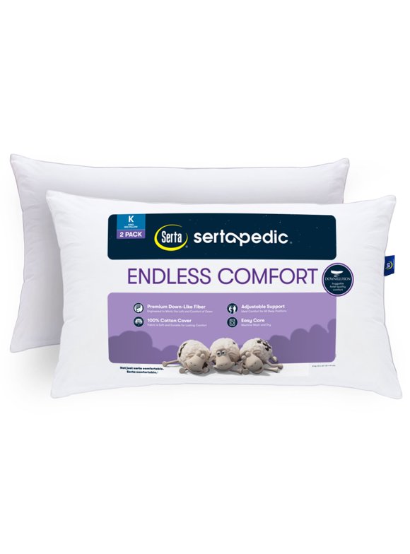 Serta Pillows in Bed Pillows - Walmart.com