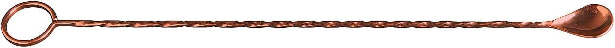 Sertodo Copper Ringer Bar Spoon | 12 inch | 100% Pure Copper, Heavy ...