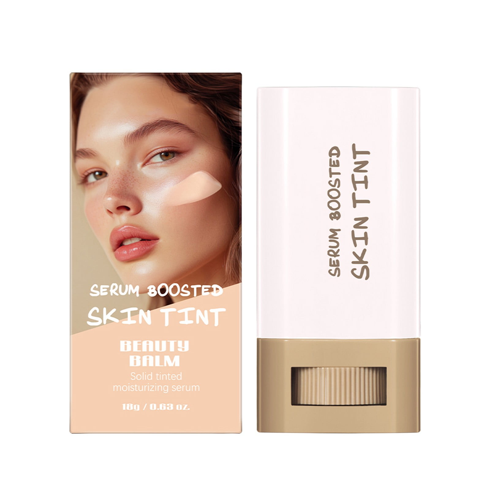 Serum Boosted Skin Tint, 2025 Multi-Use Makeup Blush Stick, Beauty ...