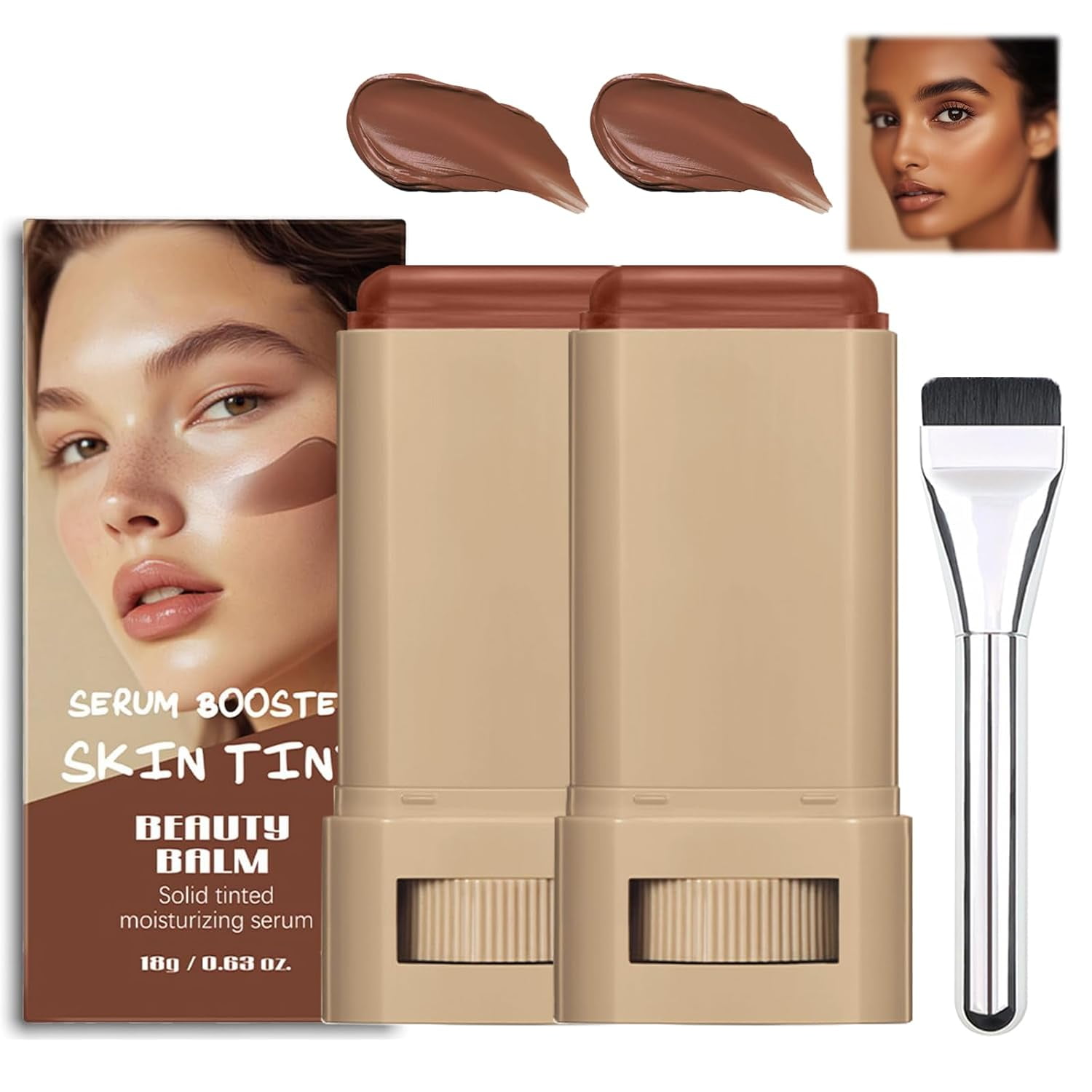 Serum Boosted Skin Tint Balm, Splendor Skin Tint Beauty Balm Stick ...