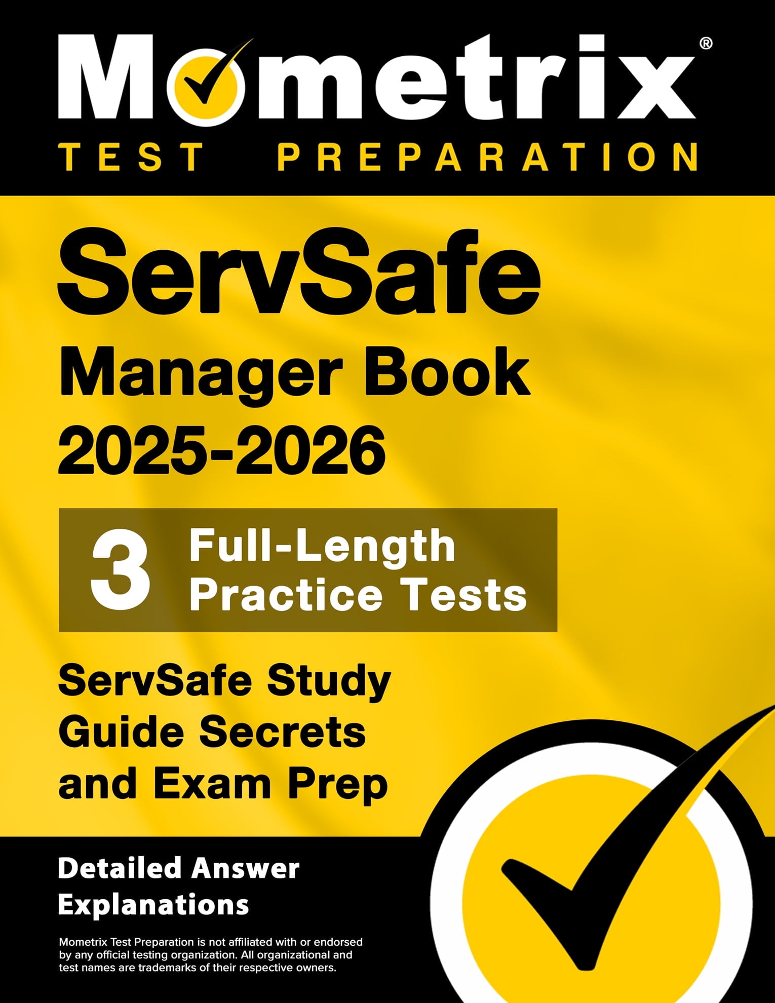 ServSafe Manager Book 2025-2026 - ServSafe Study Guide Secrets - Walmart.com