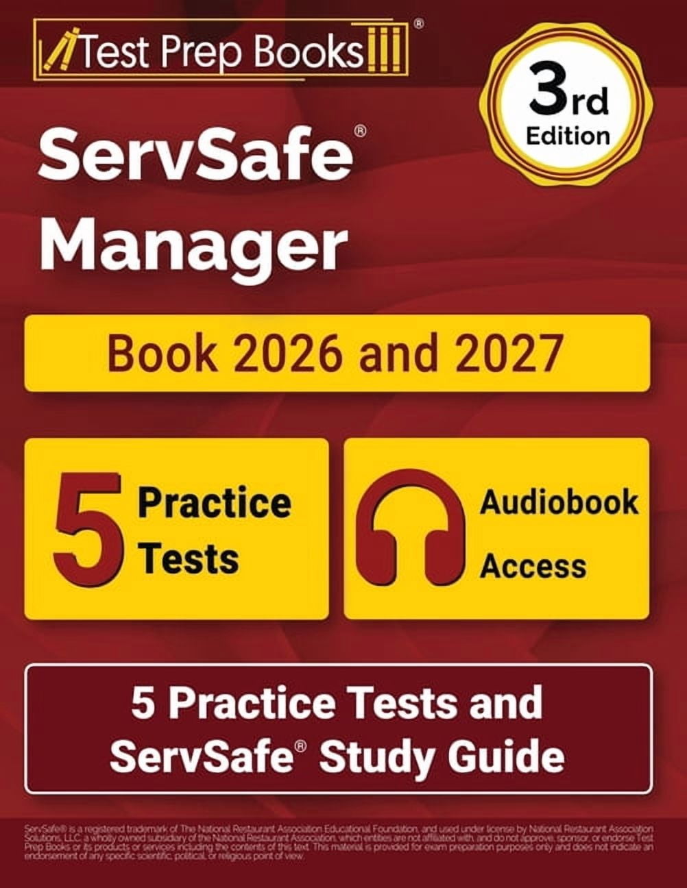 ServSafe Manager Book 2026 and 2027: 5 Practice Tests and ServSafe ...