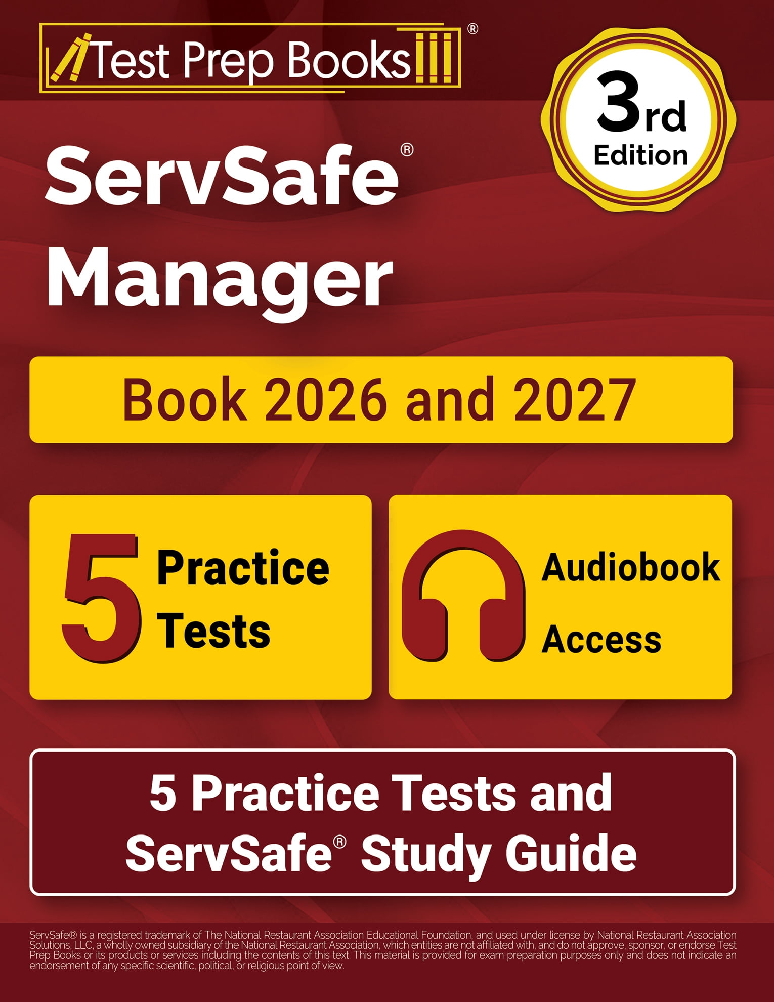 ServSafe Manager Book 2026 and 2027: 5 Practice Tests and ServSafe ...