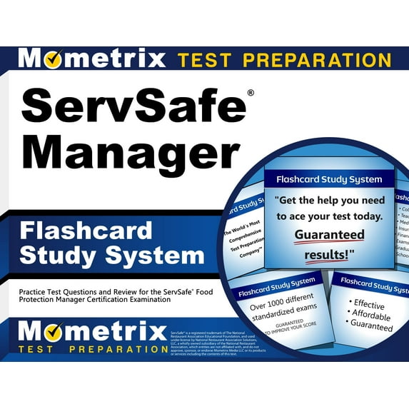 ServSafe Manager Flashcard Study System: Practice Test Questions and ...
