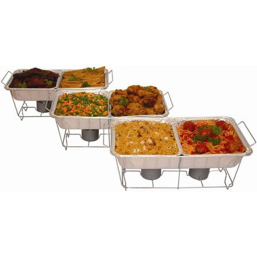 Free Shipping! Serve-Rite Buffet Party Server 30 Piece Food Warming Tray Set for Catering ...