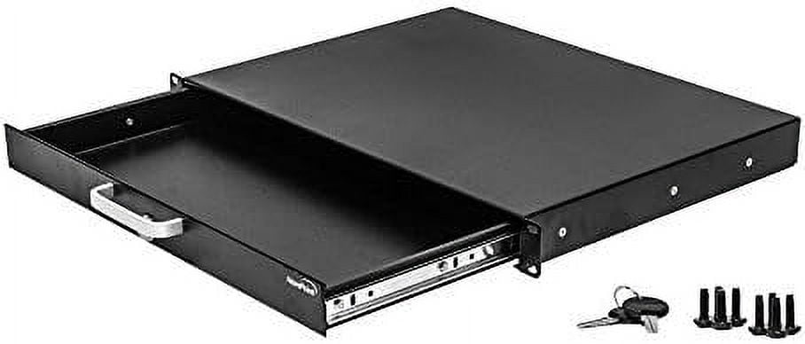 Server Cabinet Case 19 Inch Rack Mount DJ Locking Lockable Deep Drawer ...