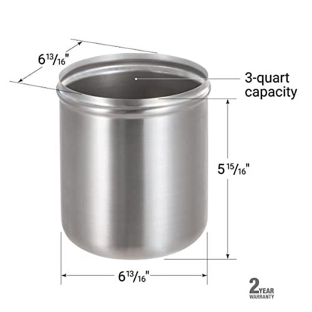 Server Products 3-Quart Jar Container For Condiments Sauces or Heated ...