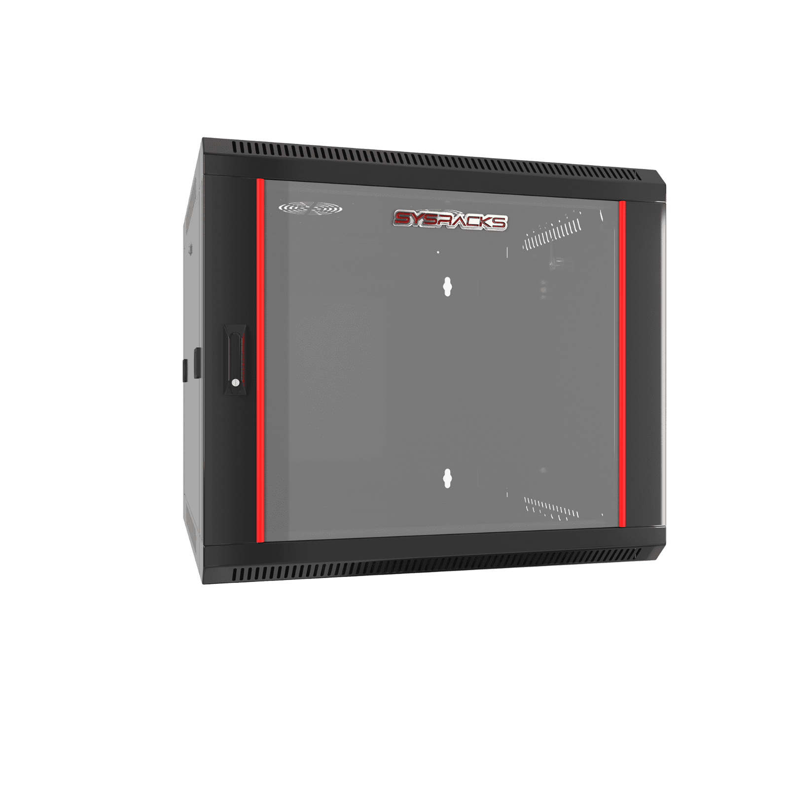 Server Rack 9U Wall Mount Cabinet Locking Networking Data Enclosure ...