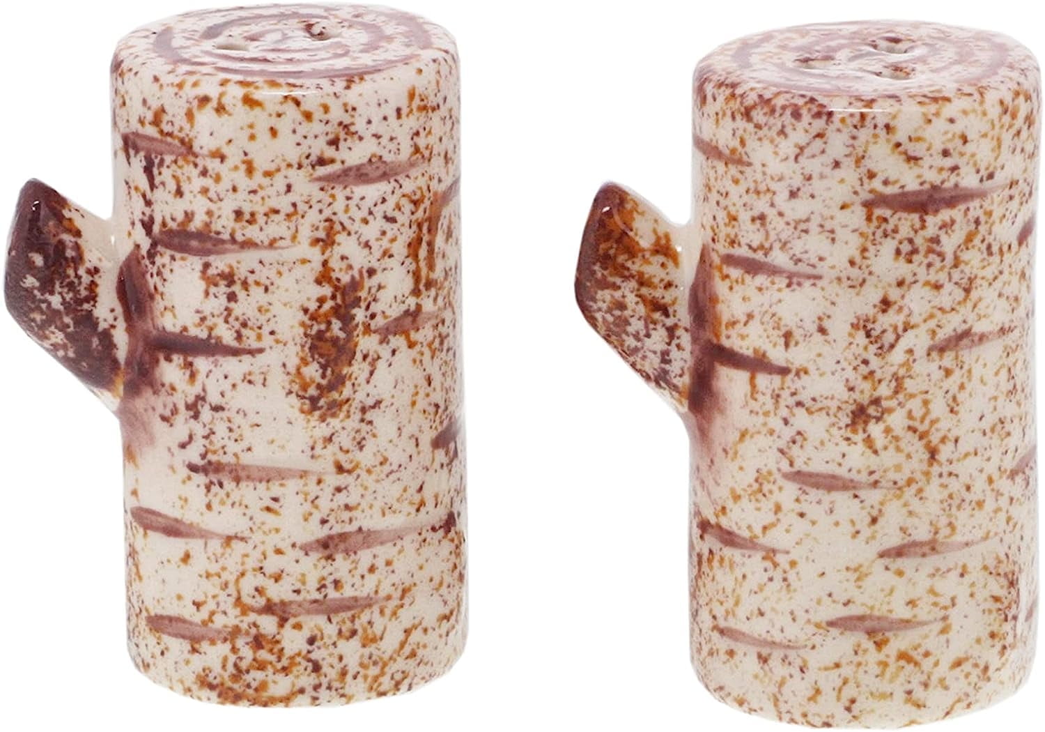 Servette Home Birch Log Salt and Pepper Shakers - Rustic Wedding Party ...