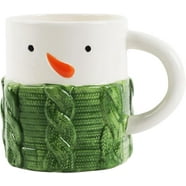 Holiday Time Gingerbread House Stackable Stoneware Mug with Metal Rack ...