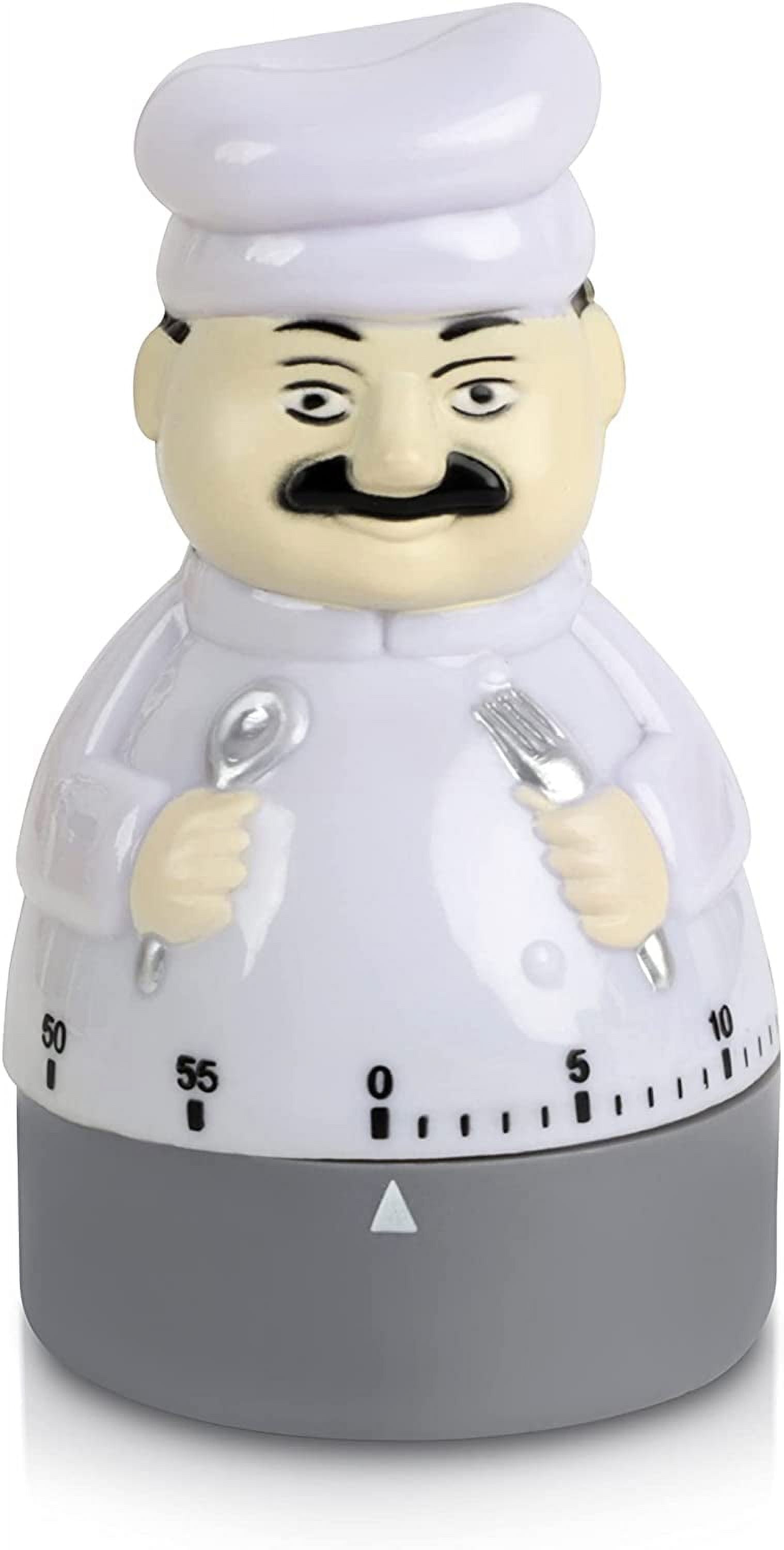 Servette Home Egg - Cooking Timer with Mechanical Alarm - Cute Chef ...