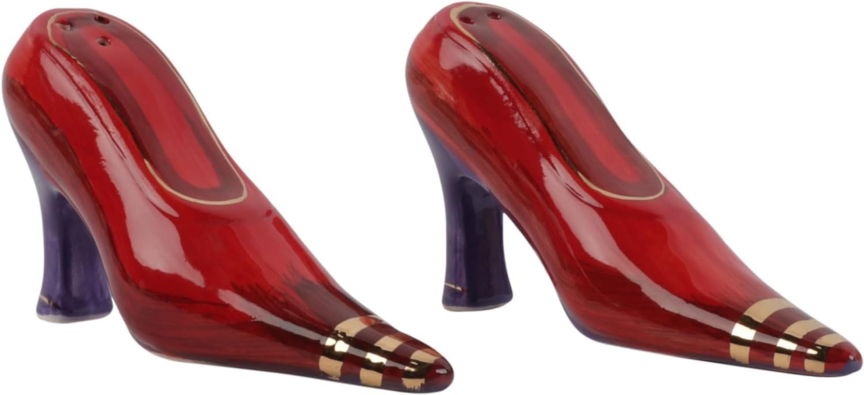 Servette Home High Heel Shoe Salt and Pepper Shaker Set-Durable for ...