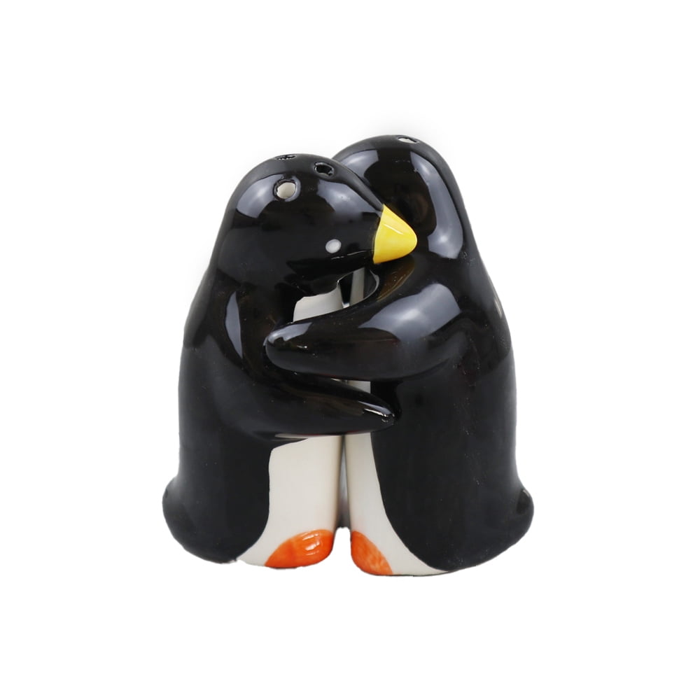 Servette Home Hugging Penguin Salt and Pepper Shaker - Walmart.com