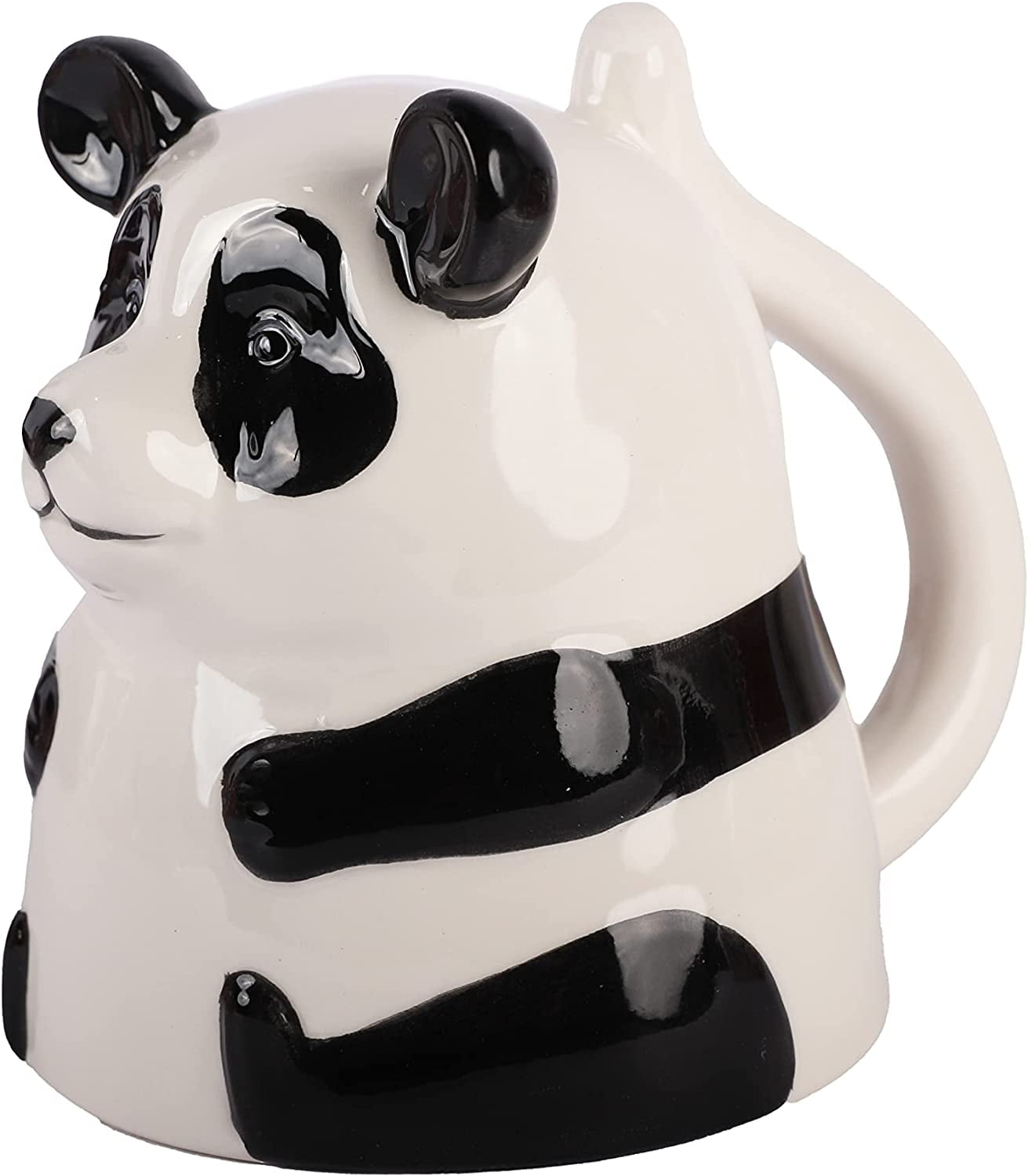 Servette Home Panda Mug 10 oz Ceramic Upside Down Panda Bear Coffee Mug ...