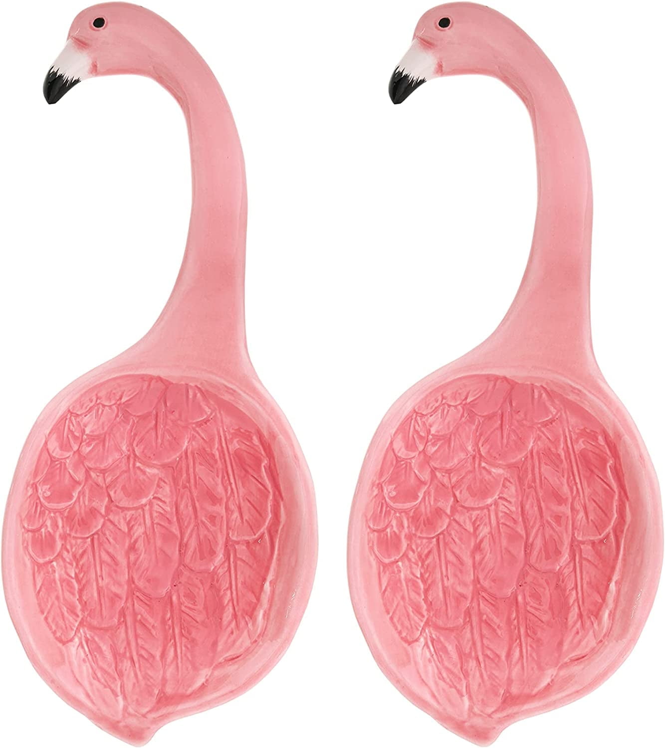 Servette Home Pink Flamingo Spoon Rests for Kitchen - Set of 2 ...