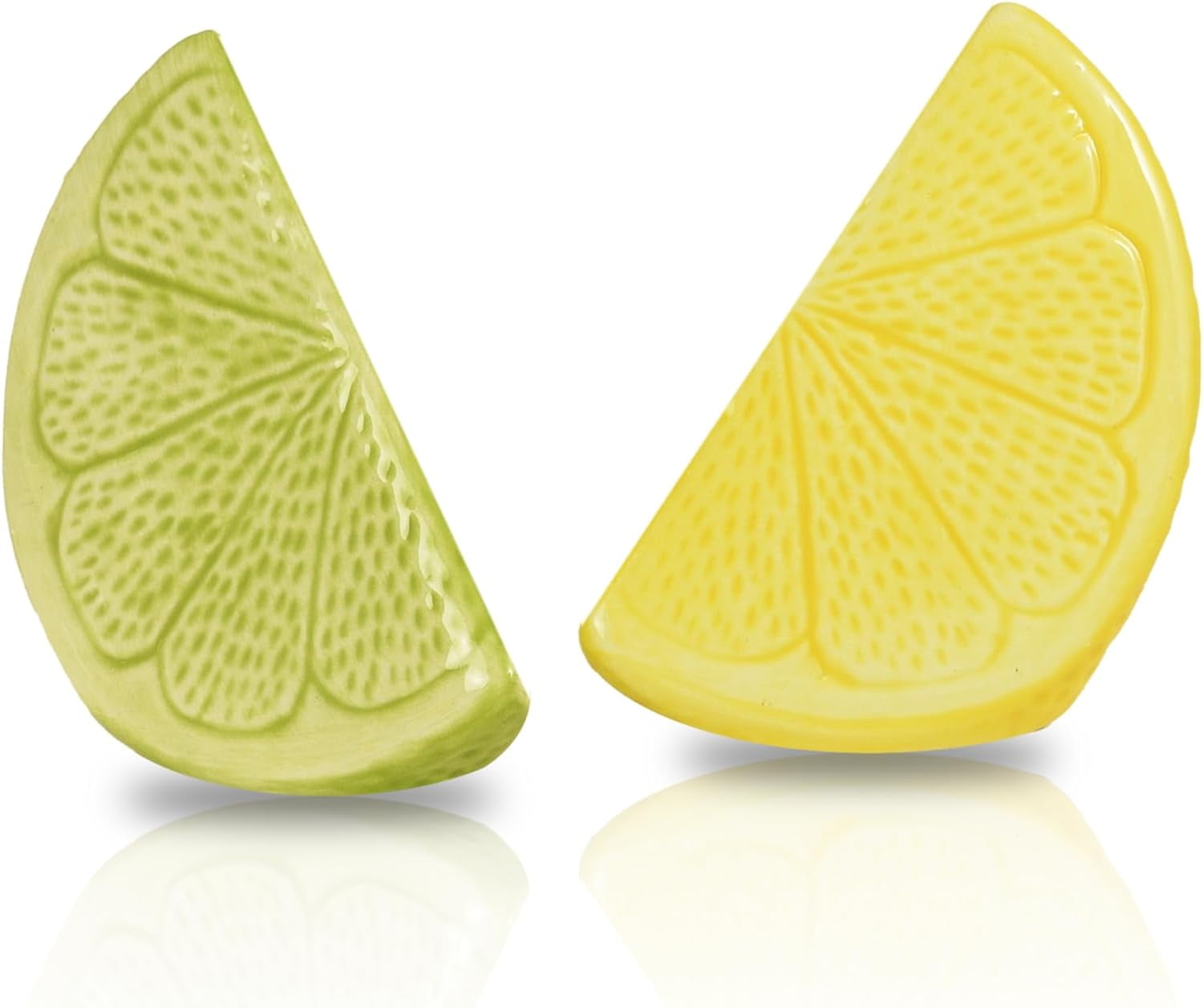 Servette Home Slice of Lemon and Lime Salt and Pepper Shakers - Set of ...