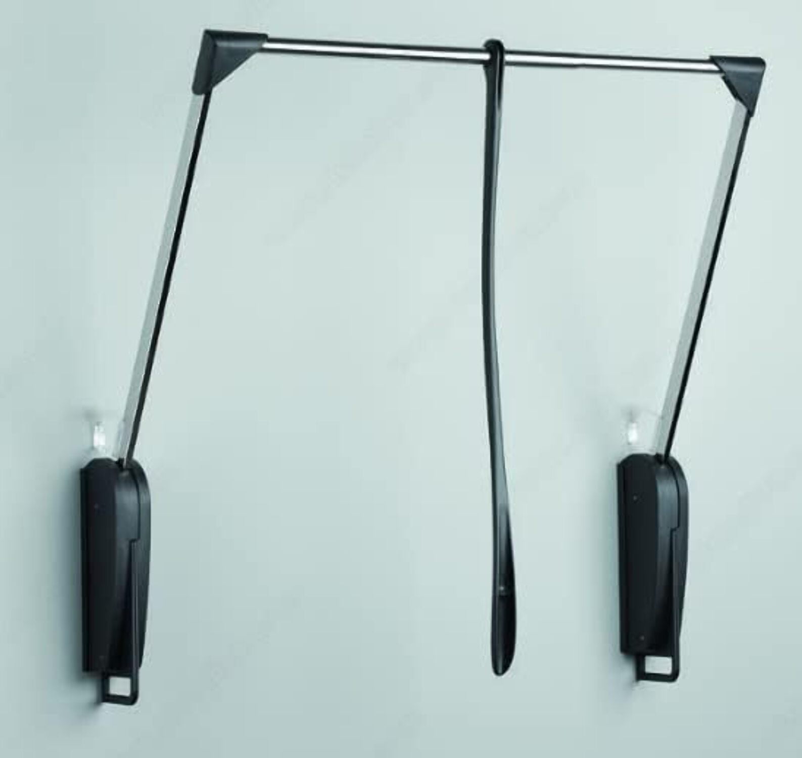 Servetto ClosetPro Central Wall-Mounted Wardrobe Lift Expanding 24 1/2" - 33 1/2" Steel Tubing ...