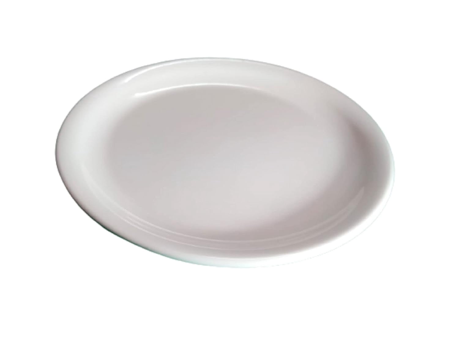 Servewell Melamine Dinner Serving Plate Set of 2 White - Walmart.com