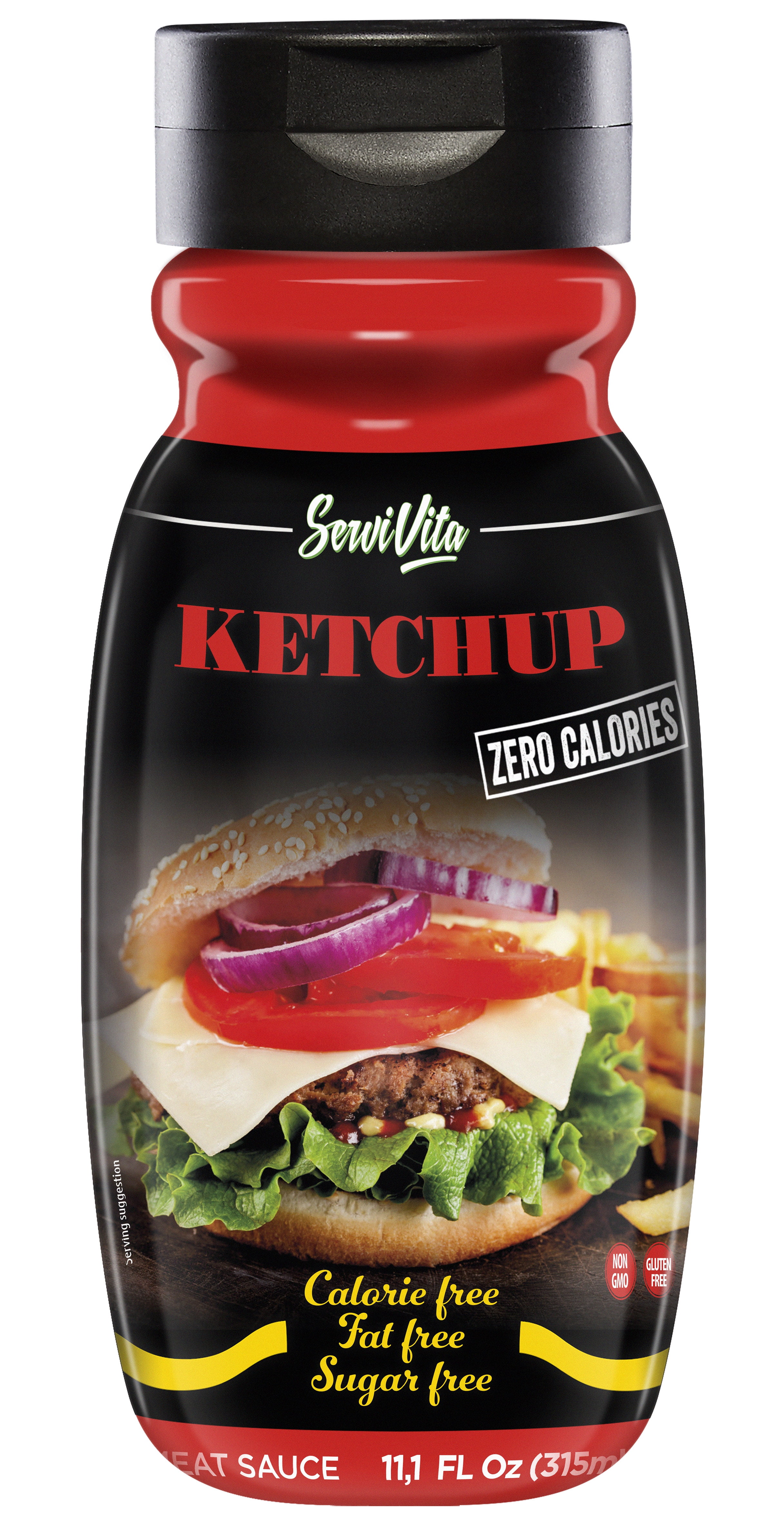 ServiVita Zero Calories Ketchup, 11.1 Fl Oz - Walmart.com