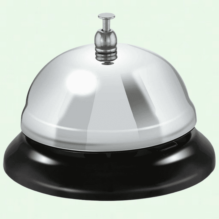 Call Bell Service Bell Desk Bell 3.3 inches Diameter Durable Anti Rust Walmart