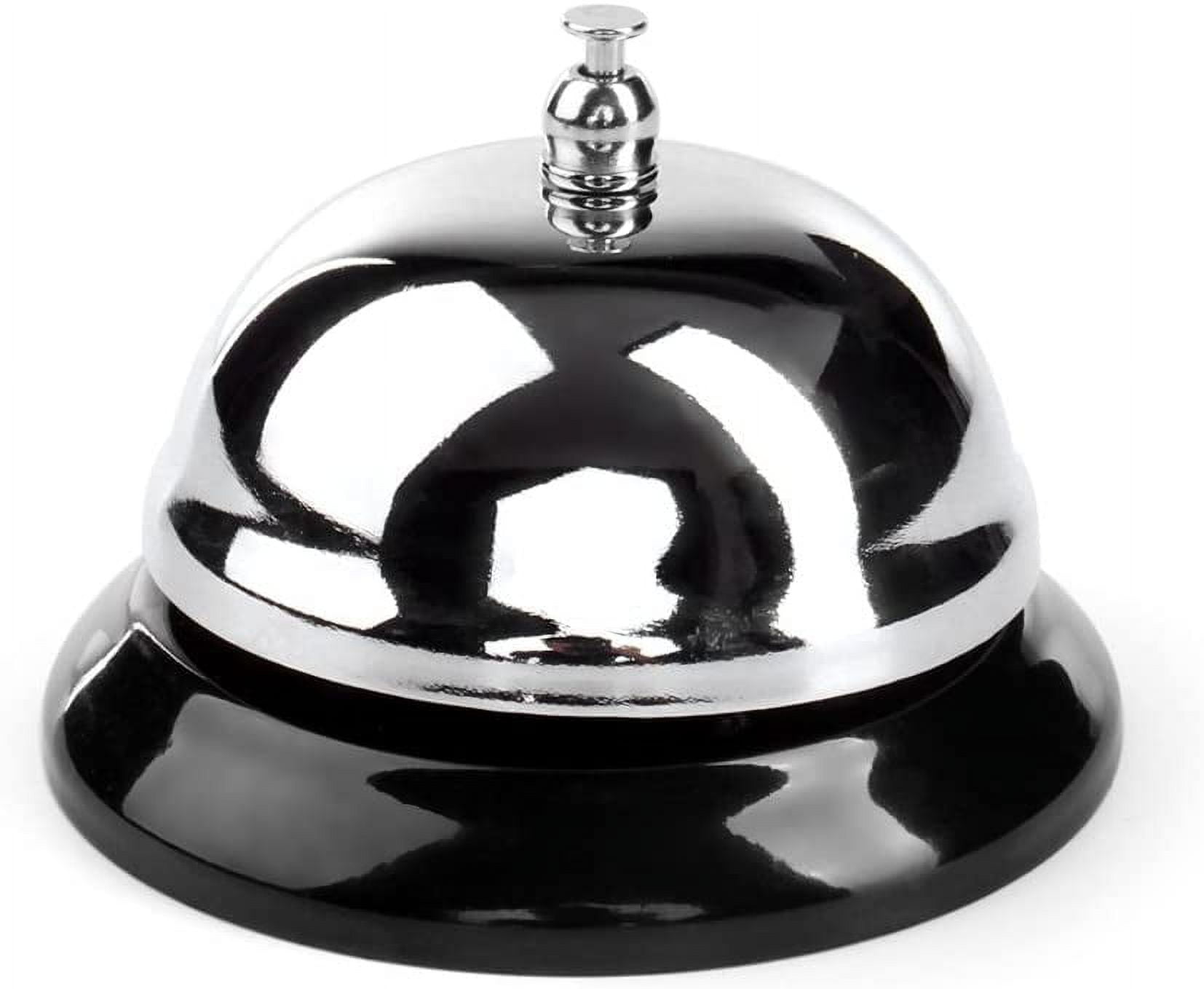 Service Call Bell Classic with Black Base Touch Button 3.5inch Diameter ...