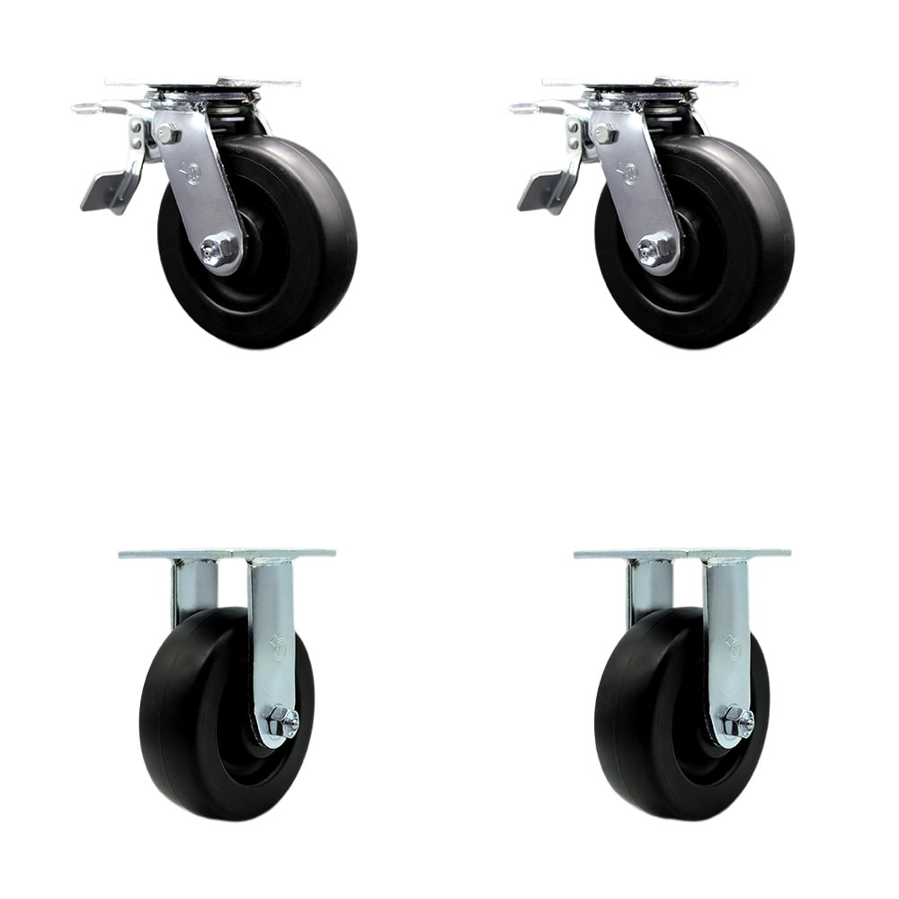 Service Caster Brand Replacement Caster Set for Husky Tool Chest ...