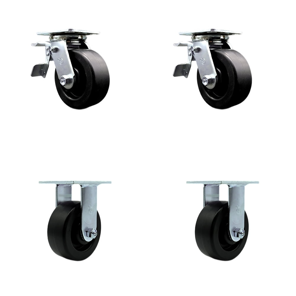 Service Caster Brand Replacement Caster Set for Husky Tool Chests and ...