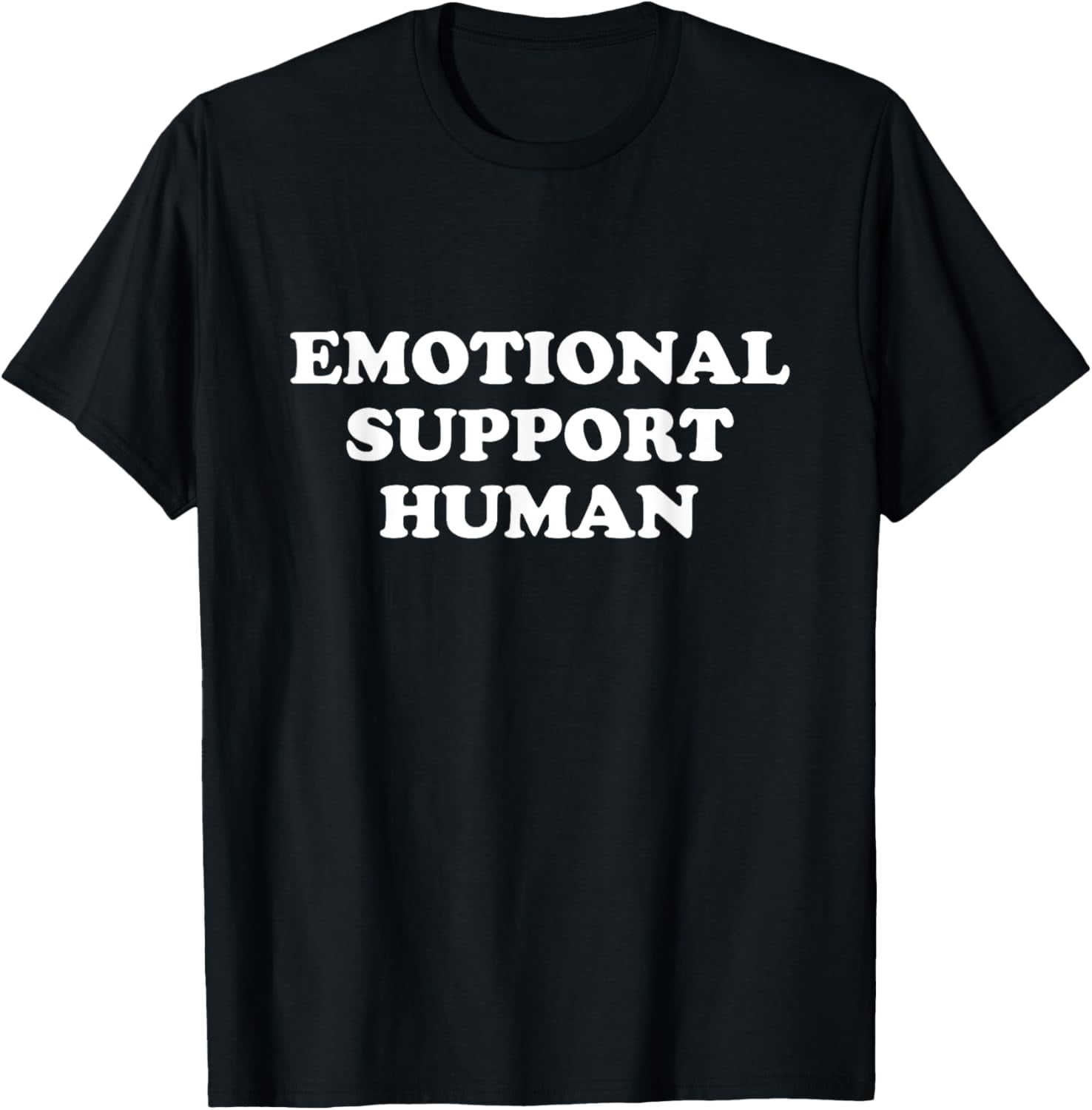 Service Dog Joke Service People Emotional Support Human T-Shirt men and ...